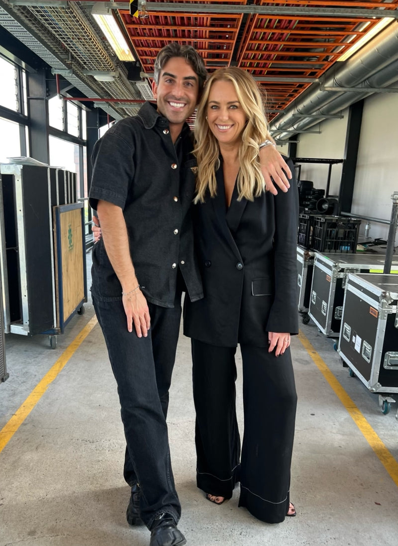 Michael Kelly from Salon Her and Sheree Knobel from Bixie Colour bring